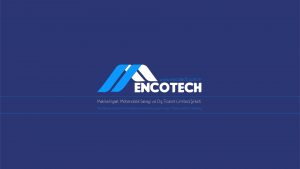 ENCOTECH Logo ve Kurumsal Kimlik Tasarımı - Beyaz Kare Tasarım