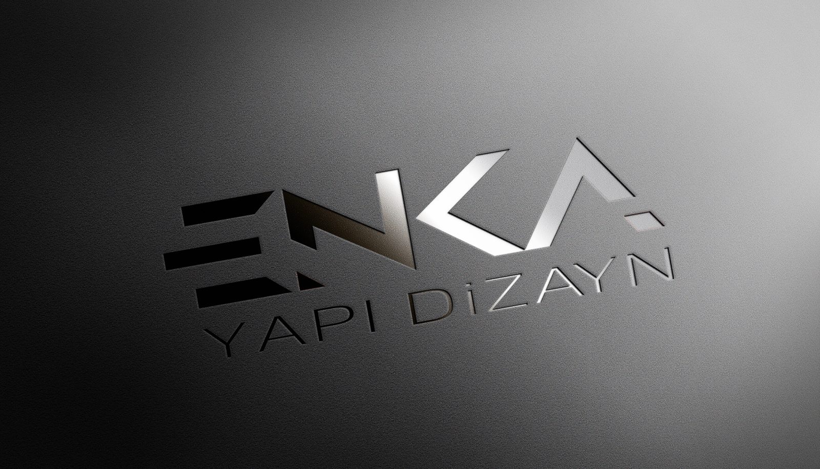 ENKA Yapı Logo Tasarım - Beyaz Kare Tasarım